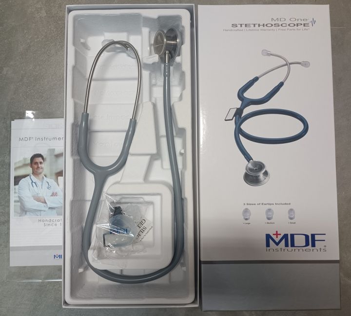 MDF หูฟังแพทย์ STETHOSCOPE สำหรับผู้ใหญ่ รุ่น MDF777 สีเทา/Grey (สินค้า ...