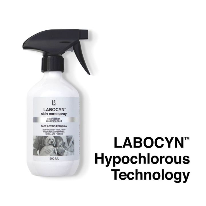 Labocyn Skin Care Spray 500ml สเปรย์ดูแลผิวหนังสำหรับสัตว์เลี้ยงขนาด ...