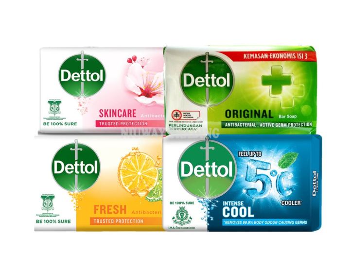DETTOL BAR SOAP 4'S 100G | Lazada
