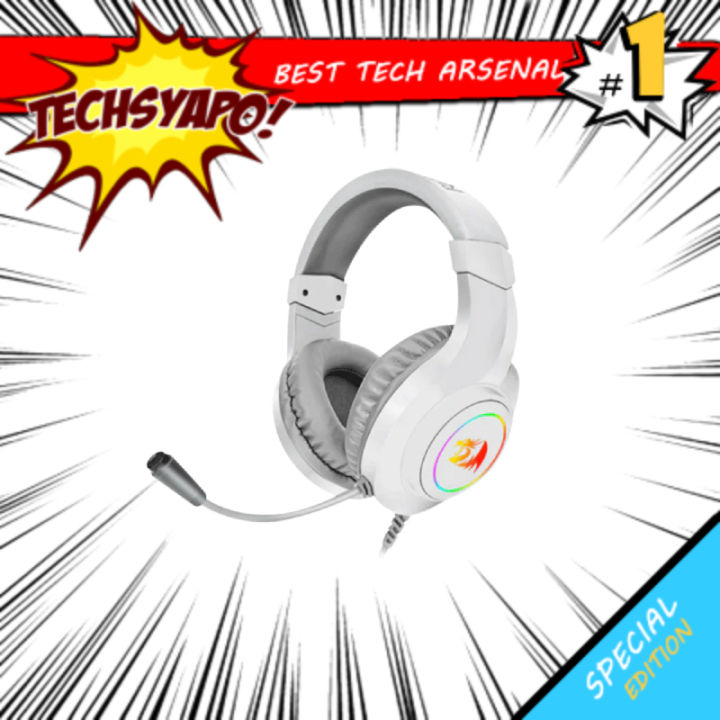 REDRAGON HYLAS H260-W GAMING HEADSET | Lazada PH