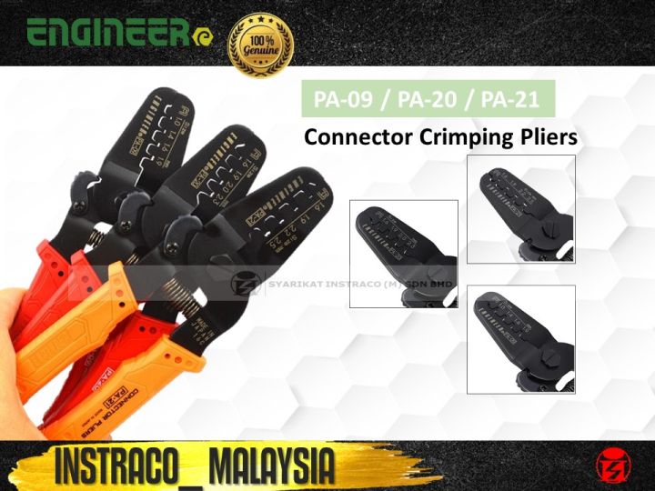 Engineer PA-09 / PA-20 / PA-21 Connector Crimping Pliers (Made in Japan ...