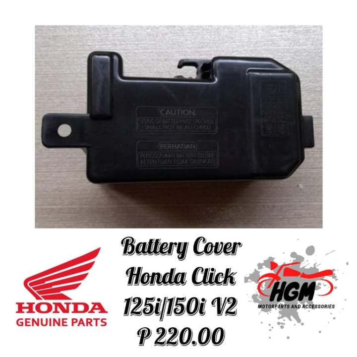 BATTERY COVER HONDA CLICK 125i/150i V2 (81255-K59-A70) | Lazada PH