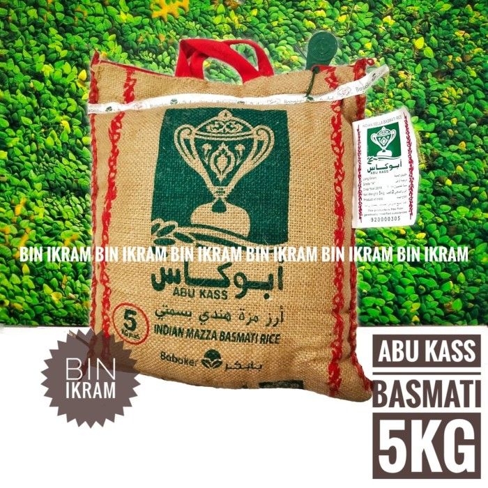Beras Basmati Abu Kass Segel Jaminan Asli Beras India Abukas 5 kg ...
