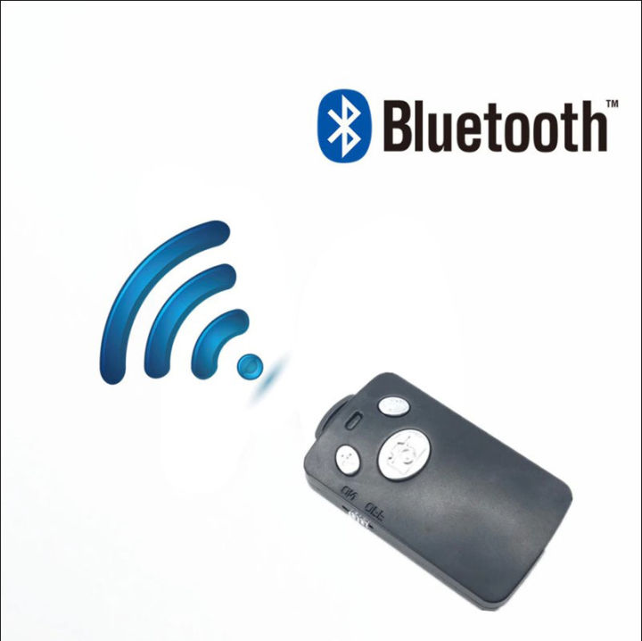 Rechargeable YunTeng Bluetooth Shutter with Zoom In Zoom Out Button for ...