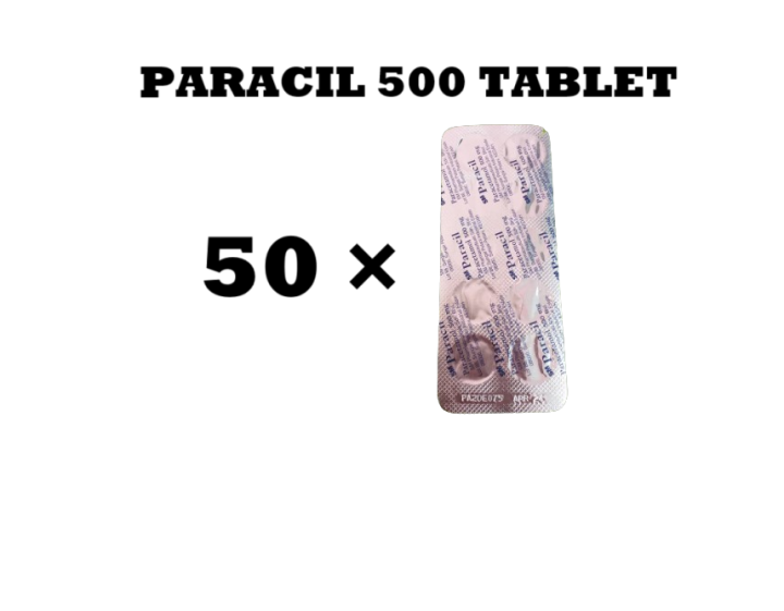 Paracil Tablets - Paracetamol 500mg 500 Tablets | Lazada Singapore