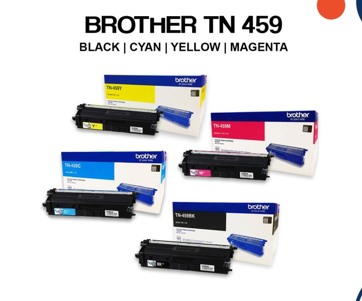 Brother Original Colour Toner Cartridge TN459 (CMYK) | Lazada PH