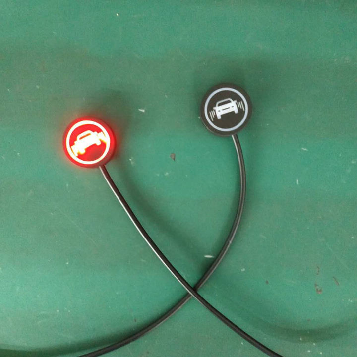 Colorful Heart 2Pcs Car Blind Spot Detection System BSD Warning Light ...