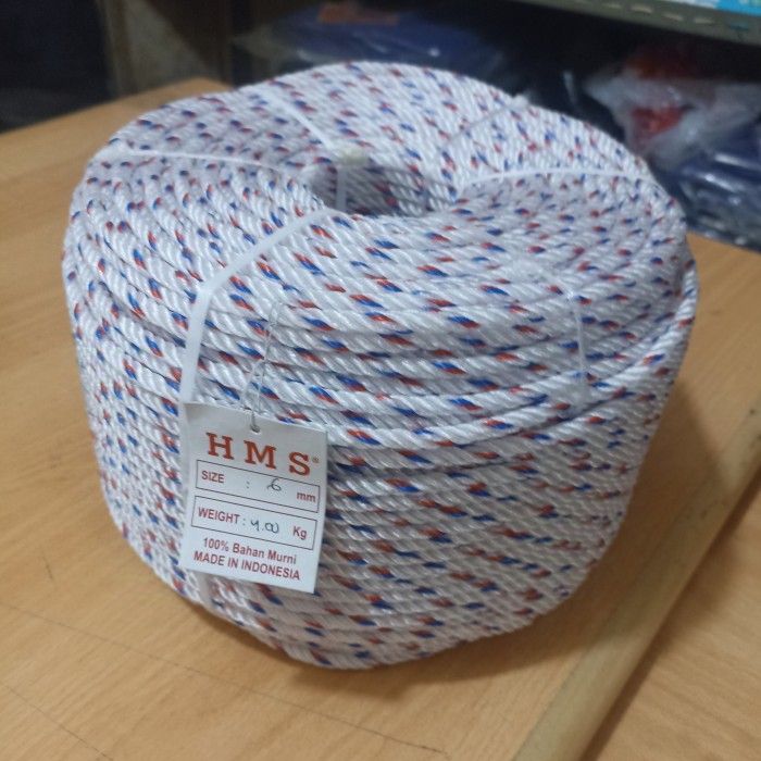 50 METER tali tambang 6mm murah tali tambang plastik 6mm tambang 6mm tali tambang mobil dan fuso ...