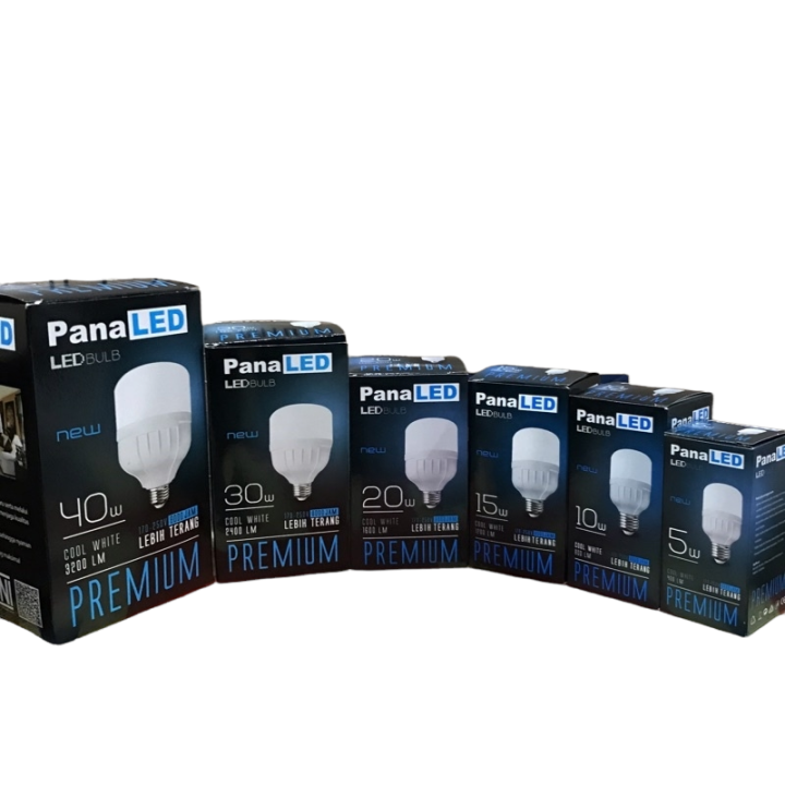 PANALED Premium Lampu Bohlam LED Bulb Murah 5 Watt / 10 Watt /15 Watt/ 20 Watt /30 Watt/ 40 Watt ...