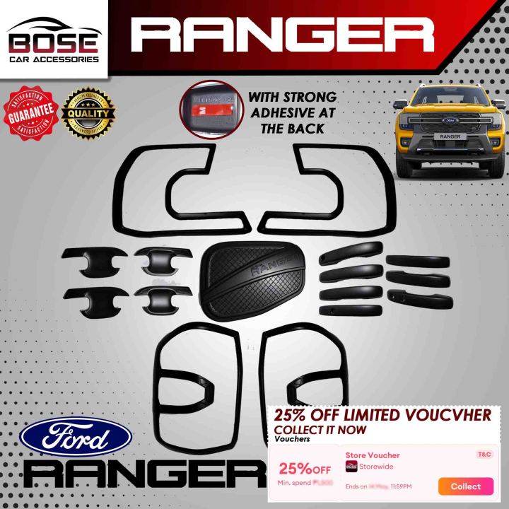 Ford Ranger T7 T8 T9 Wildtrak Garnish Set 2016 - 2021/2023 - ON ...