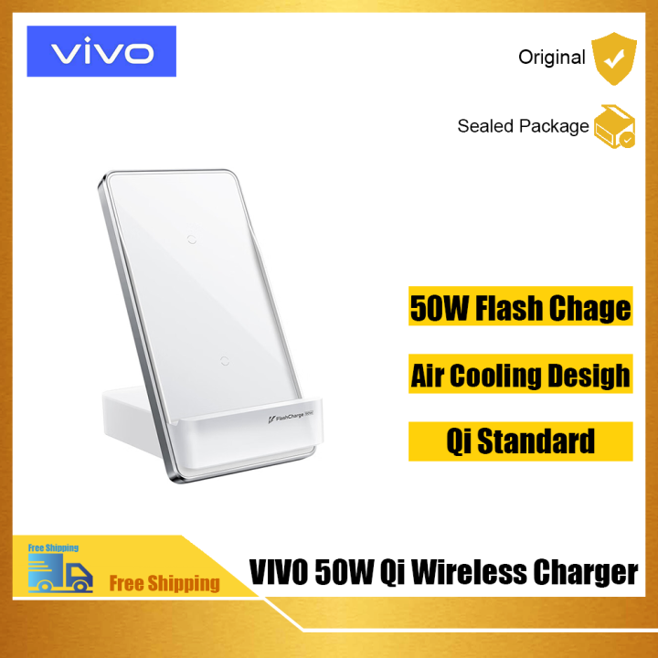 vivo 50W Vertical Wireless Flash Charger Built-in high speed fan ...