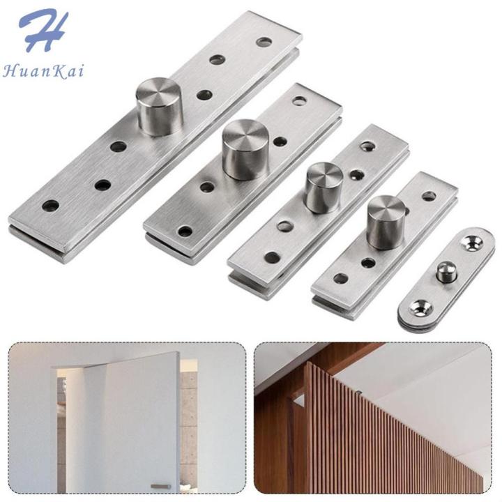 HK 360° Rotation Heavy Duty Door Pivot Hinge Stainless Steel Concealed ...