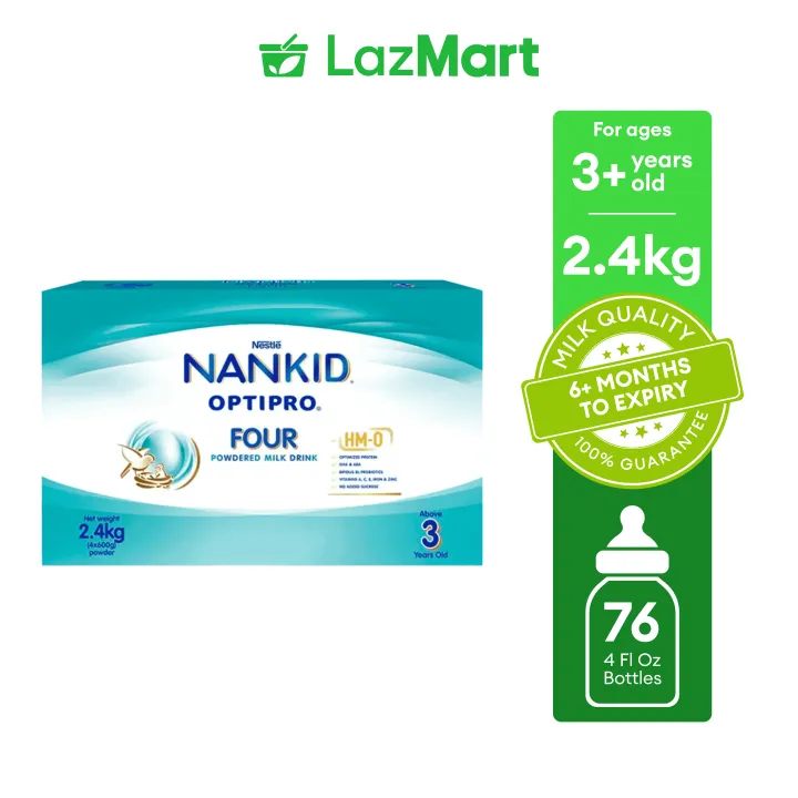 NANKID® OptiPro® Four Powdered Milk For Children Above 3 Years Old 2 ...