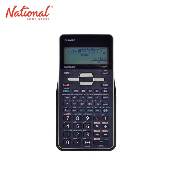 Sharp Scientific Calculator ELW531THWT 422Functions Battery Operated Write View Violet | Lazada PH