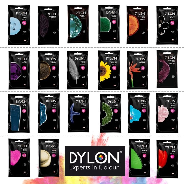 DYLON Fabric Hand Dye 50g (Intense Colour) | Lazada