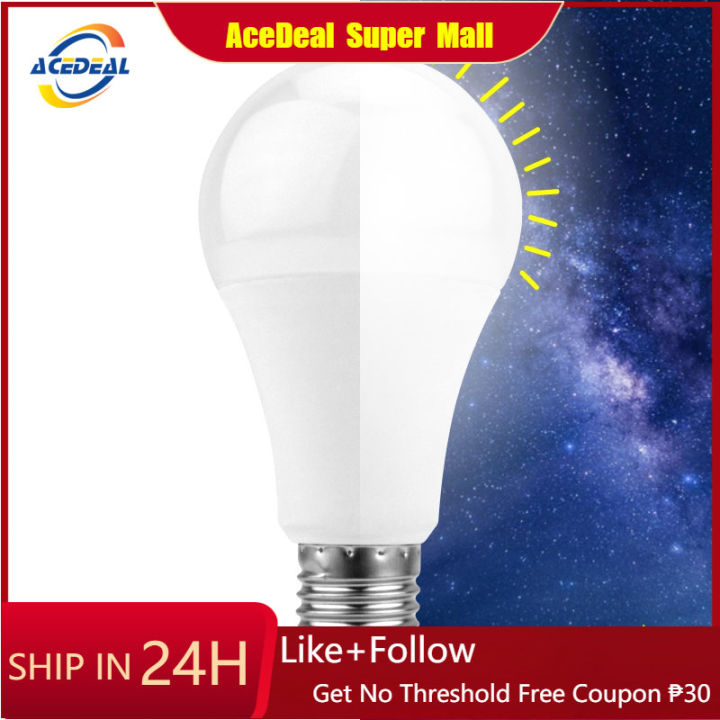 AceDeal Power Saving LED Dusk To Dawn Sensor Light Bulb E27 5W 7W 9W ...