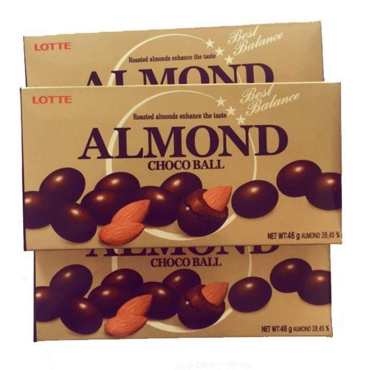 Lotte Almond Choco Ball 46g | Lazada PH