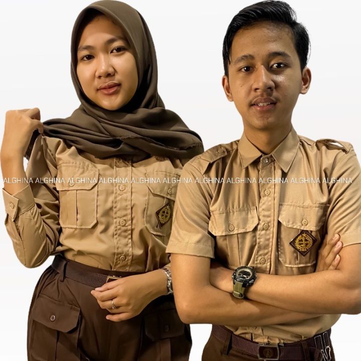 Seragam Pramuka Penggalang Lengan Panjang & Pendek (SD,SMP & SMA) Putra ...