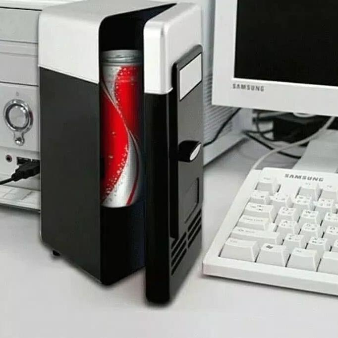 KULKAS MINI / KULKAS PORTABLE USB | Lazada Indonesia