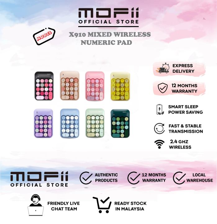 MOFII X910 Mixed and X910 Wireless Numeric Keyboard / numeric keyboard ...