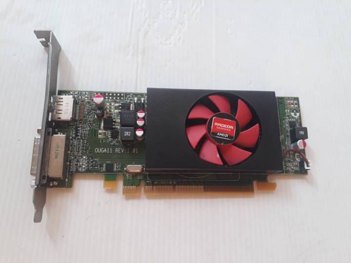 การ์ดจอ Raddeon R5 240-DDR3-128bit /1G ถอดจากแบรนด์ Dell ไม่ต่อไฟเพิ่ม ...