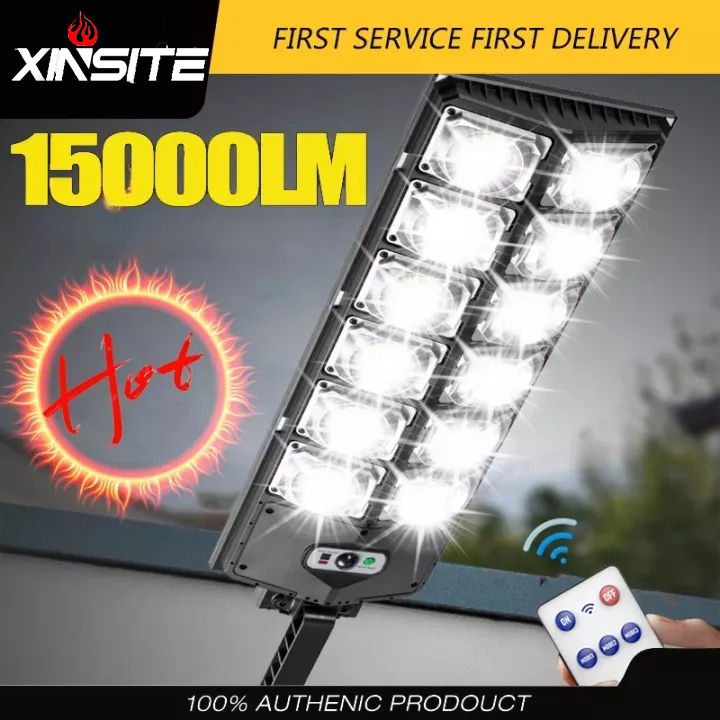 XINSITE 1000W năng lượng mặt trời LED đèn ngoài trời IP65 không thấm ...