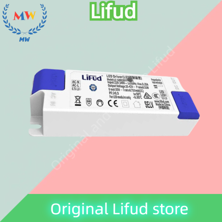 2024 ไดร์เวอร์ LED Lifud ของแท้ 25-42V 30W 600mA 650mA 700mA 750mA LF ...