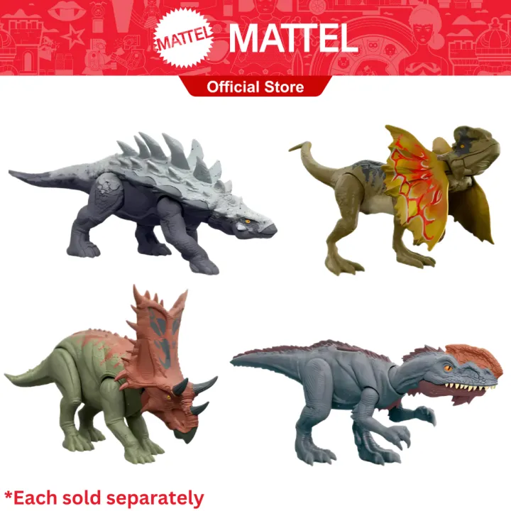 Jurassic World Dino Trackers Strike Attack Dinosaur Toy Figure ...