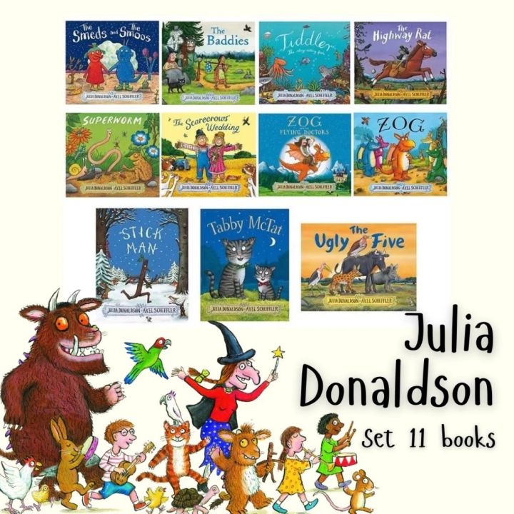 หนังสือ Julia Donaldson แยกเล่ม นิทานภาพ children picture book ภาษา ...