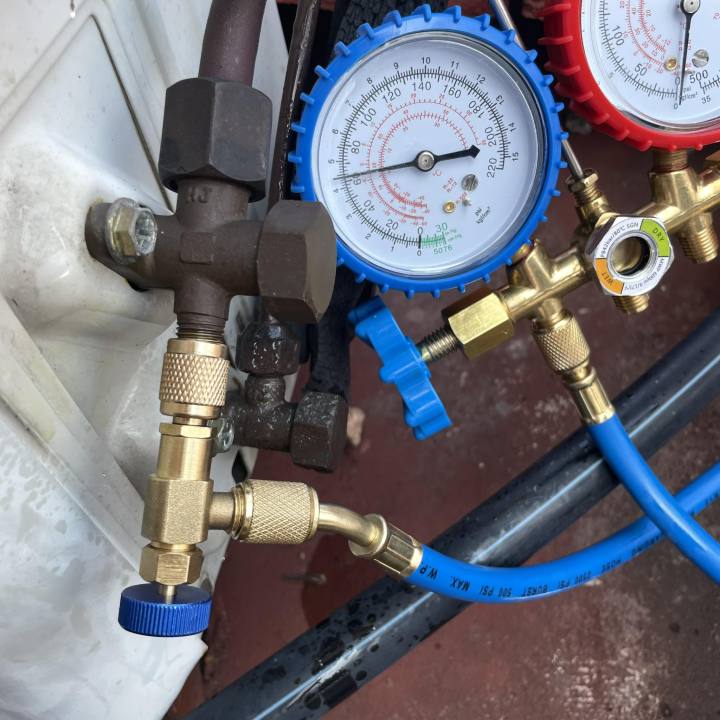 Refrigeration Quick Coupling safety hand valve manual adapter aircond ...