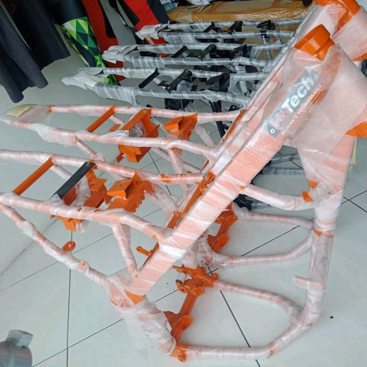 RANGKA KLX MESIN HONDA DAN NINJA MERK HUTECH FRAME KLX HUTECH UNTUK ...