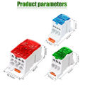 ร้านอยู่ที่ไทย อุปกรณ์เชื่อมต่อสายไฟ UKK Single Stage Junction box 80A ...