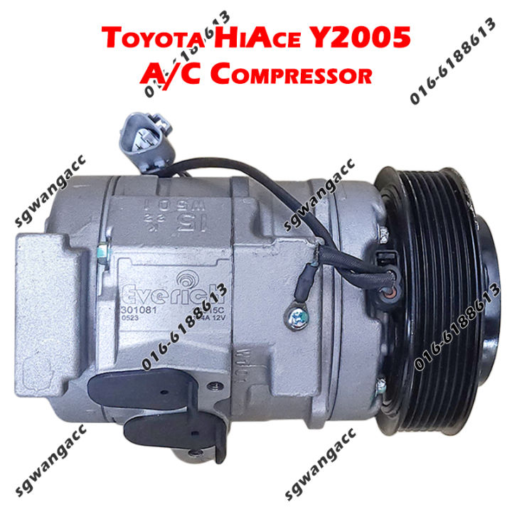 Air Cond Compressor - Toyota HiAce Van (Year 2005) | Lazada