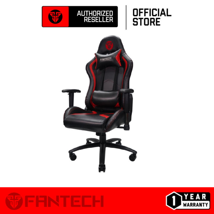 FANTECH ALPHA GC-181 Hydraulic Pistons Lumbar Backrest Leather Seat ...
