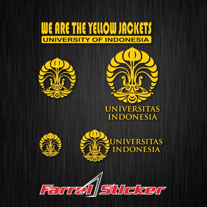 Sticker UI Stiker Universitas Indonesia | Lazada Indonesia
