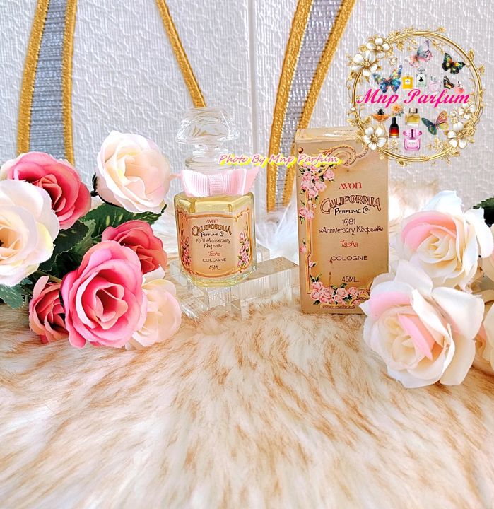 Avon California Perfume 1981 Anniversary Keepsake Tasha Cologne For ...