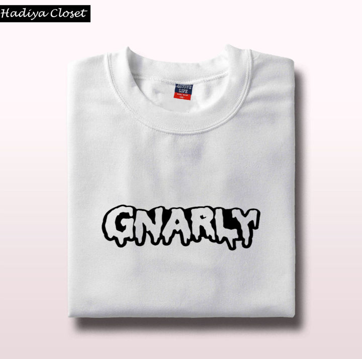 GNARLY LOGO SHIRT PRINT QUALITY DTF/VINYL | Lazada PH