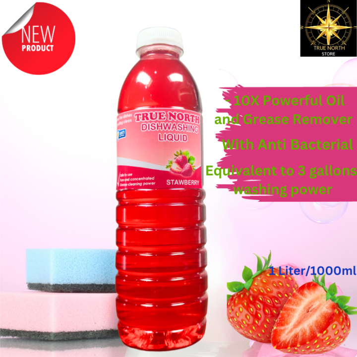 Dishwashing Liquid "True North" (Strawberry Scent) | Lazada PH