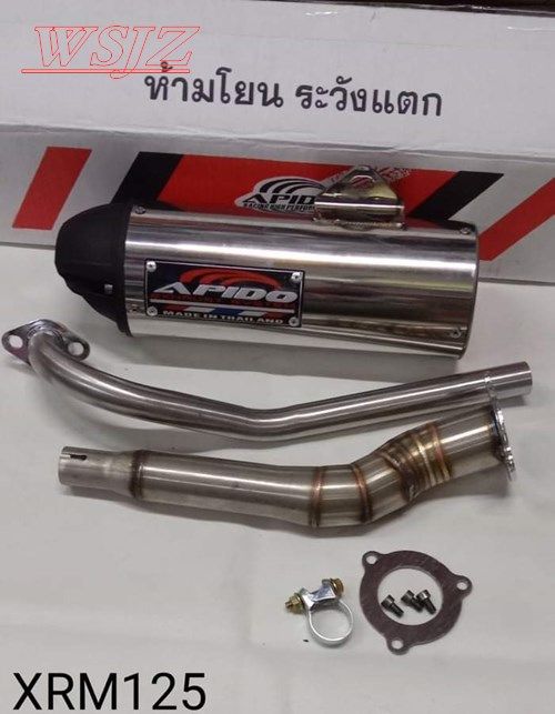 Power Pipe XRM 125 / XRM TRINITY / RS125 Carb or Fi Apido Thailand ...