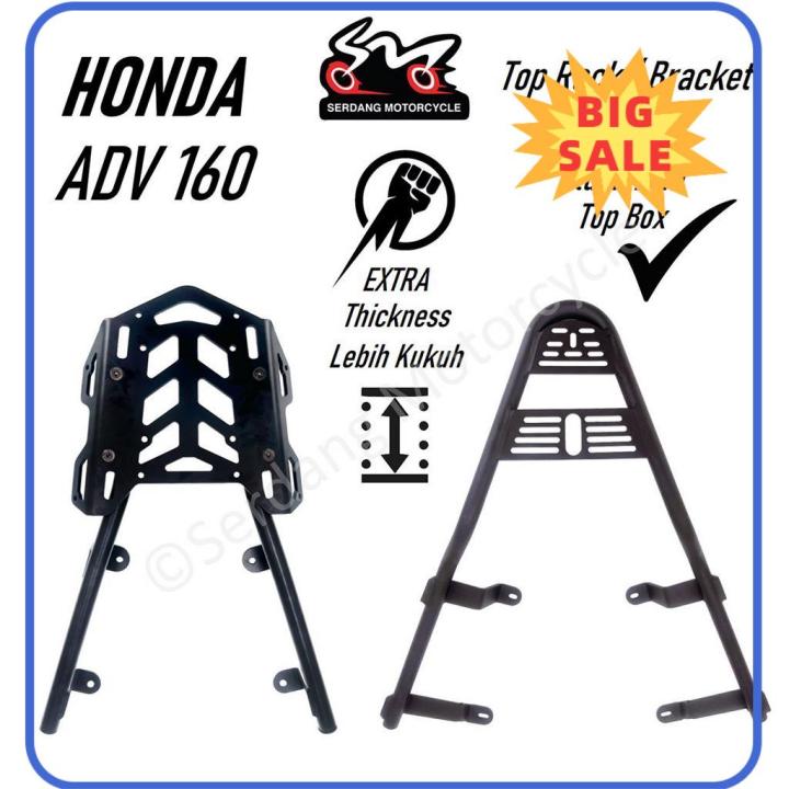 ⭐ [100% ORIGINAL] ⭐ Honda ADV 160 Top Rack Bracket Rear Luggage Rak ...