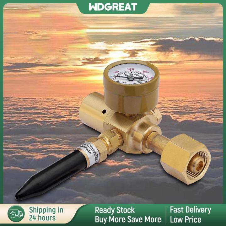 WDGREAT Balloon Inflator Clear Scale 50-3000 PSI Latex Balloon Filler ...