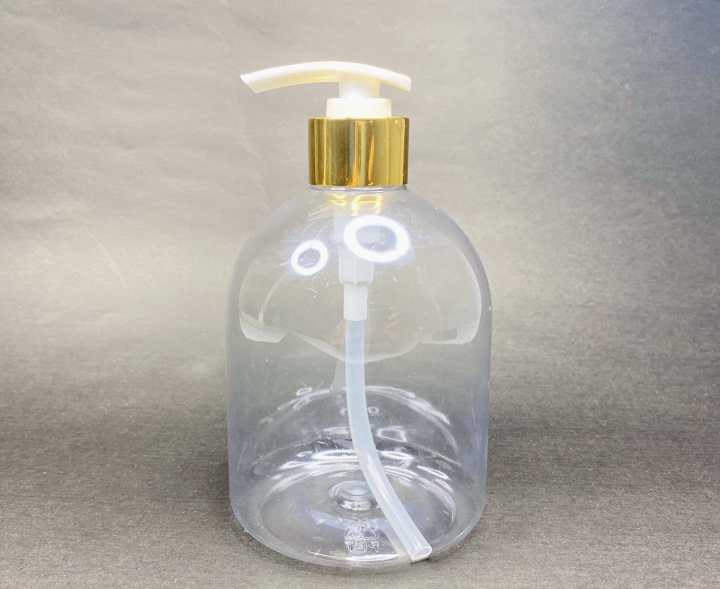 500ml Bell Pump Gold Lid Pet Bottles - High Quality Materials By CPC ...