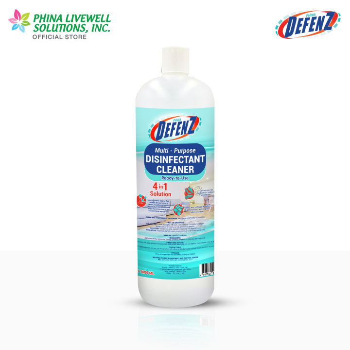 Phina Livewell Defenz Disinfectant Cleaner 1 liter | Lazada PH