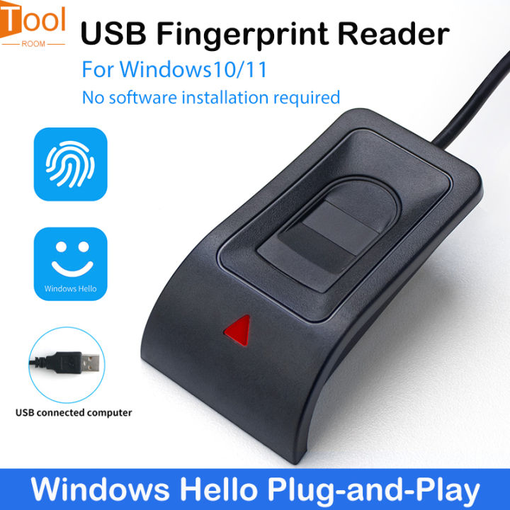 USB Fingerprint Reader For Windows10/11 Windows Hello Plug-and-Play ...