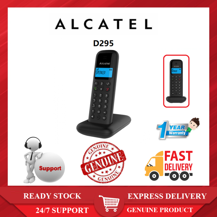 [Malaysia Ready Stock] ALCATEL Digital Cordless DECT Speaker Phone ...