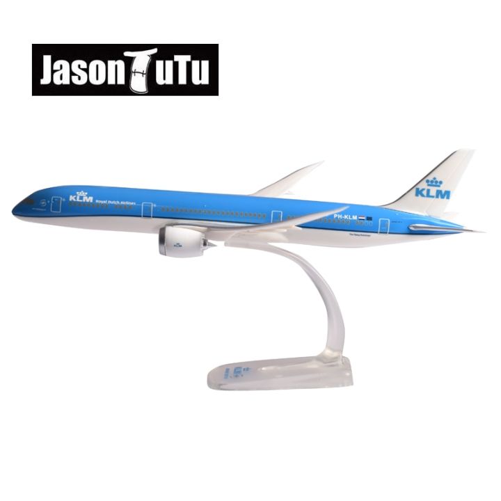 JASON TUTU 1/200 Scale KLM Plane Model Airplane Model Aircraft Assemble ...