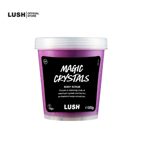 LUSH สครับ สบู่สครับ สบู่อาบน้ำ สำหรับ ขัดผิว MAGIC CRYSTALS BODY SCRUB ...