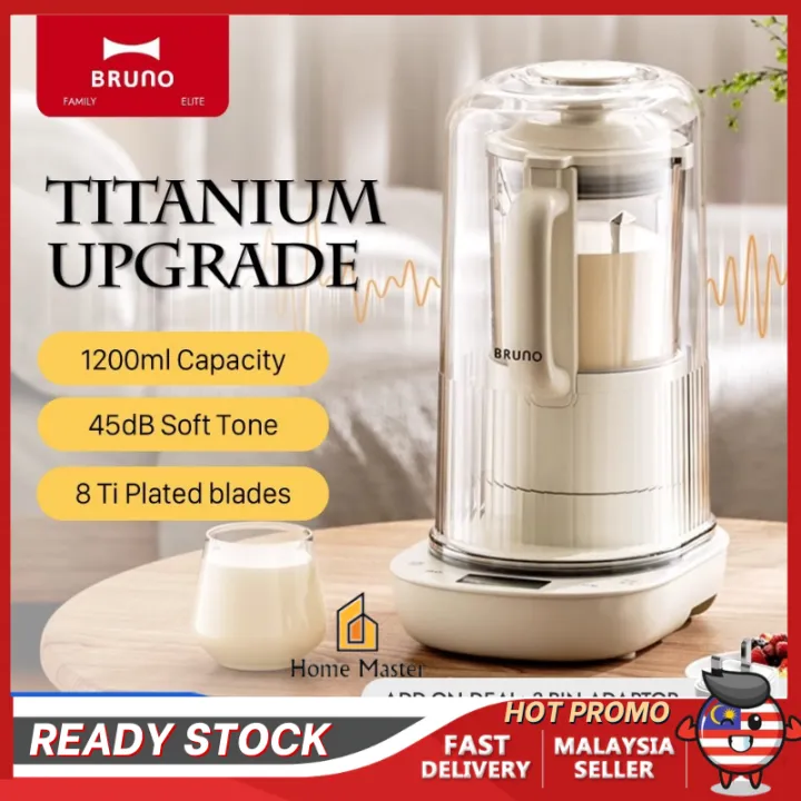 BRUNO Soymilk Machine Bruno Soymilk Maker Pro Blender Soymilk Maker ...