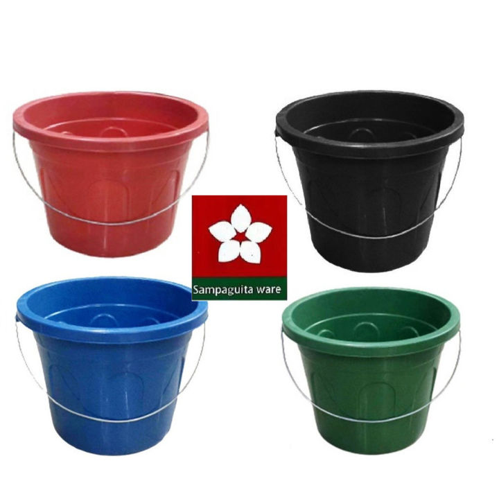 sampaguita Colored Small Pail/Timba Multi-purpose Bucket Container ...