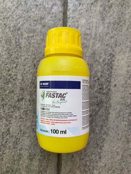 insektisida kontak dan lambung FASTAC 15EC 100ml dari BASF | Lazada ...